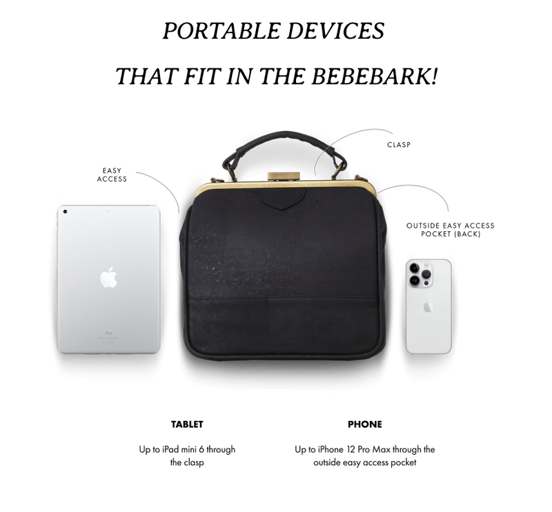 Cork Purse | Convertible & Sustainable | bebebark from Laflore ...